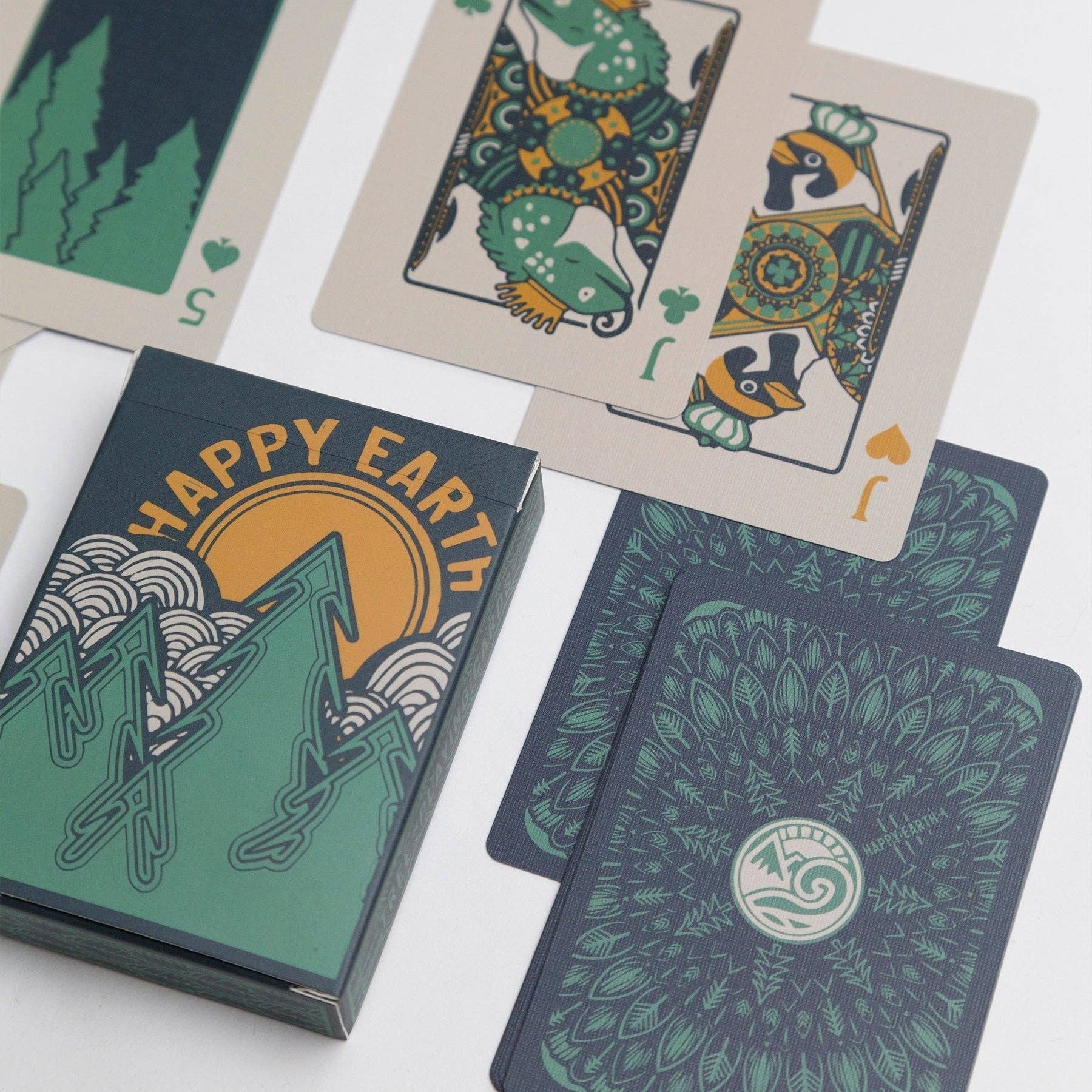 Happy Earth - Tree Playing Cards | Hudson Wildflower Co.